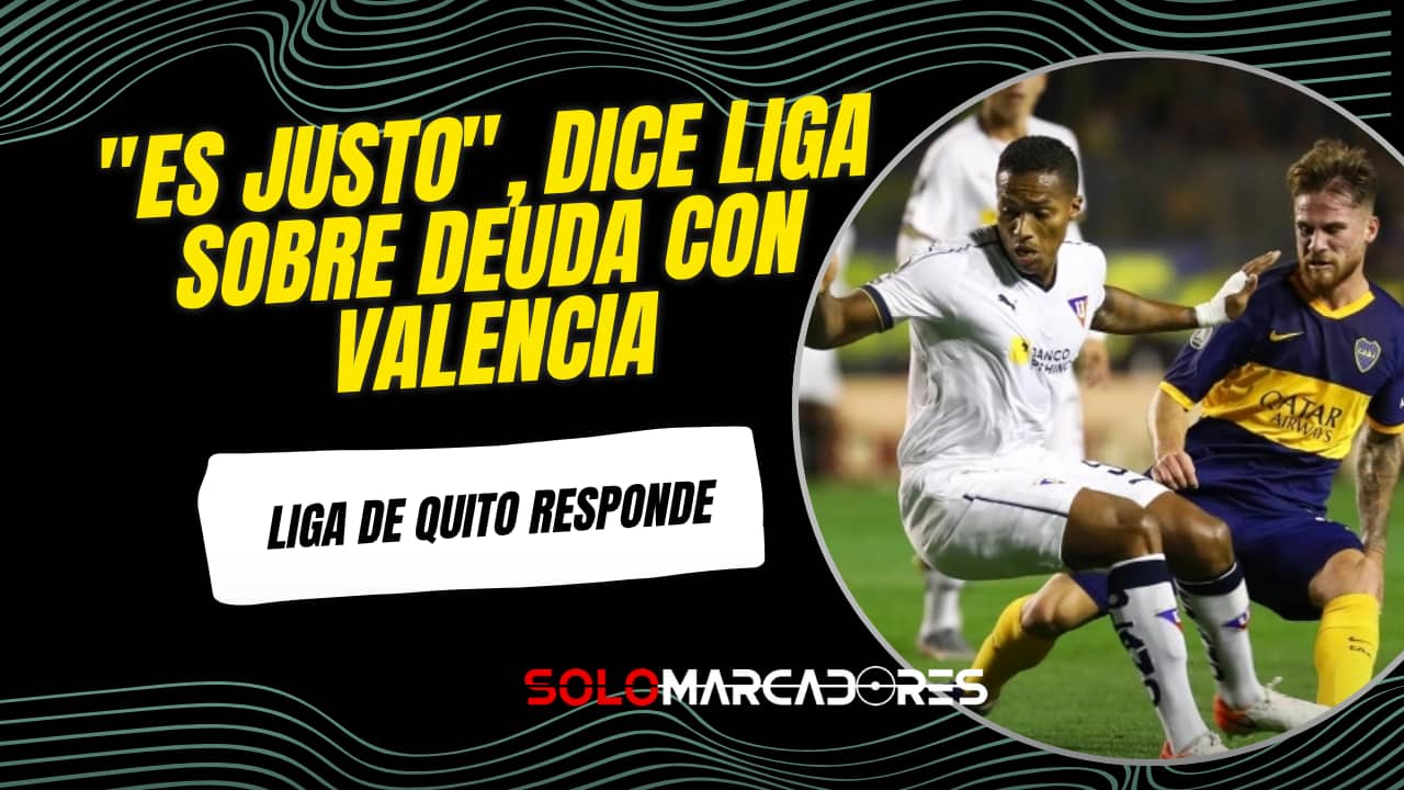 Liga de Quito reconoce la deuda con Antonio Valencia y promete saldarla ...